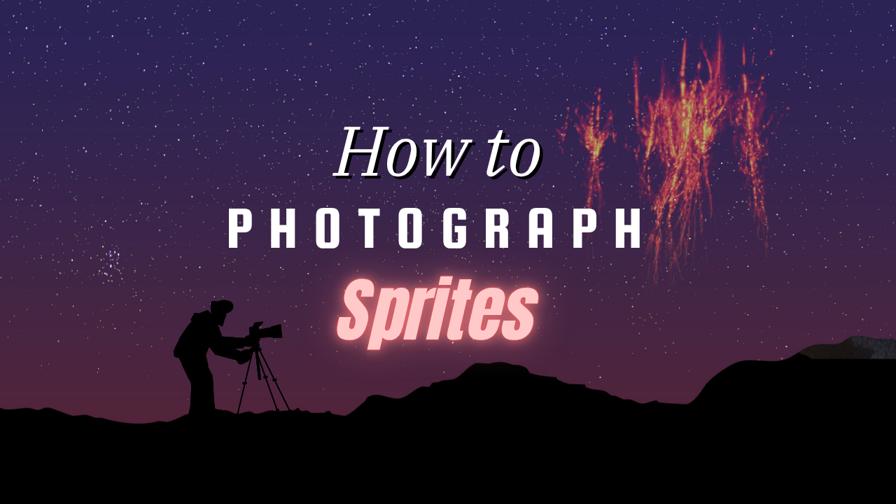 How to Photograph Sprites